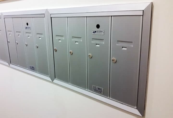 1250-3HA Vertical Mailbox / Recessed Mount – Hart Mailbox